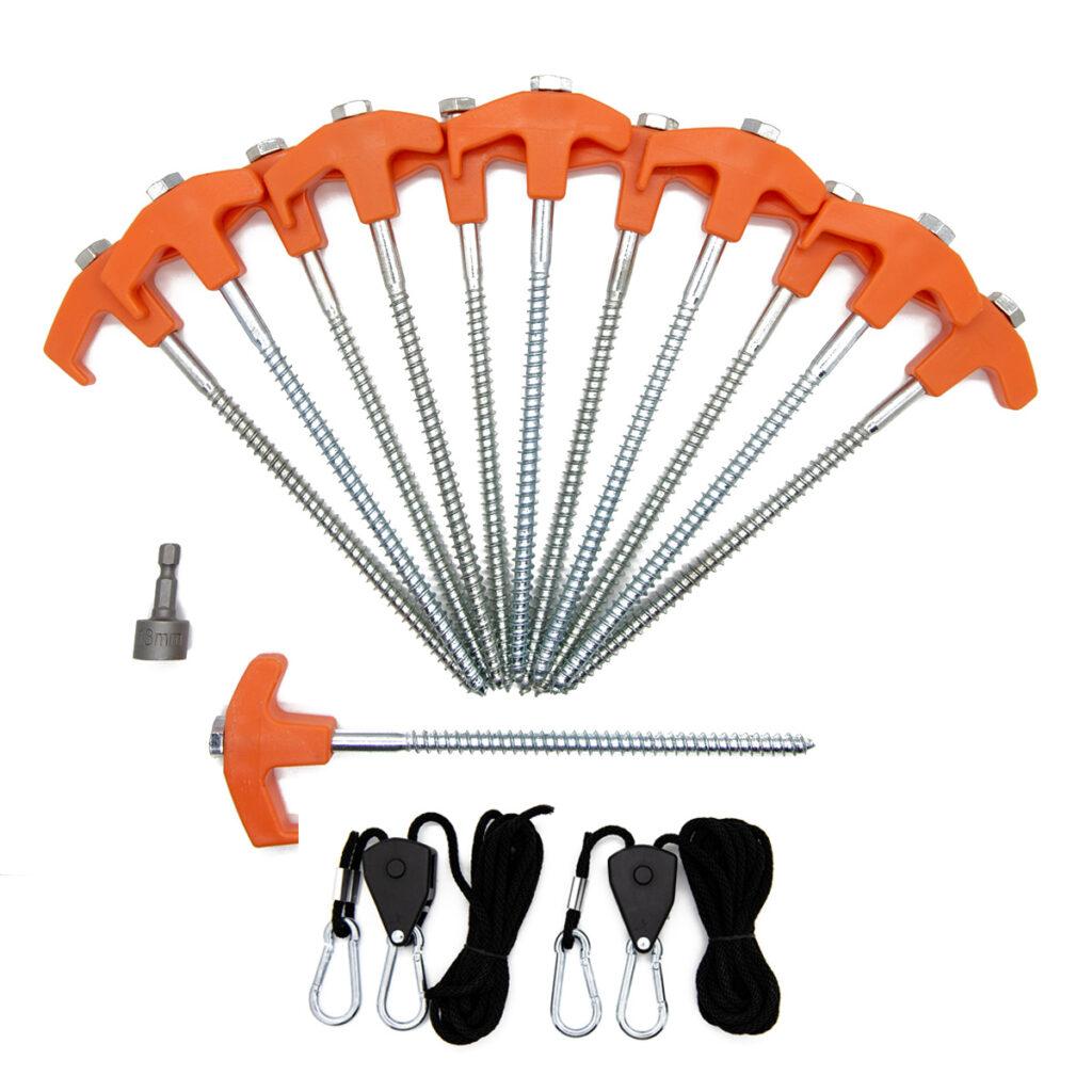 Stay Grounded - Awning and Tent Tie-Down Kit - Traverse Adventure Gear